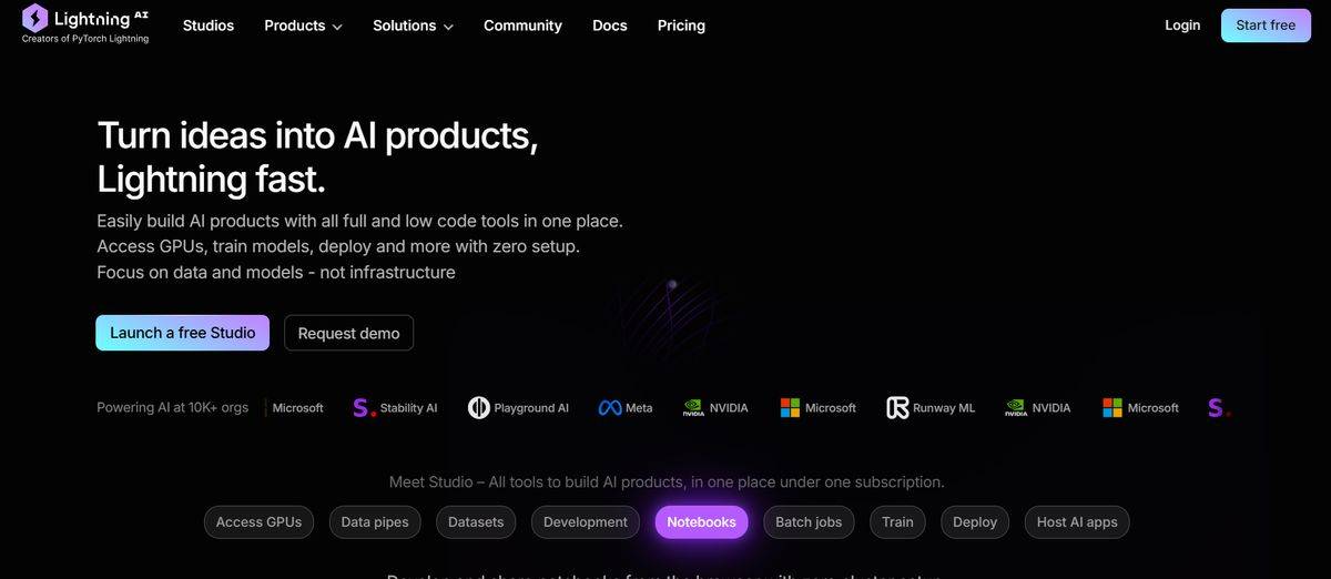 Lightning AI Reviews 2026, Alternatives, Pricing & Use cases